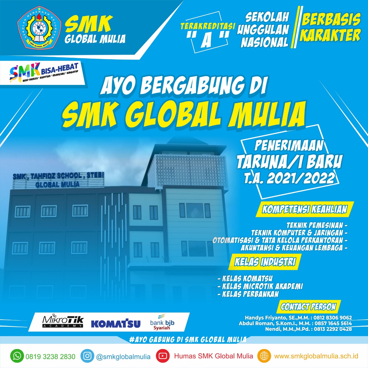 PPDB ONLINE – SMK GLOBAL MULIA