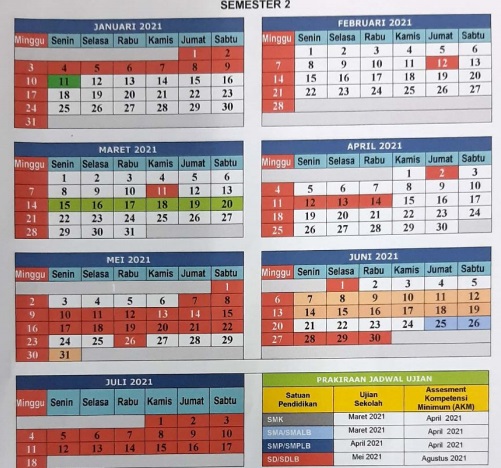 Kalender Pendidikan – SMK GLOBAL MULIA